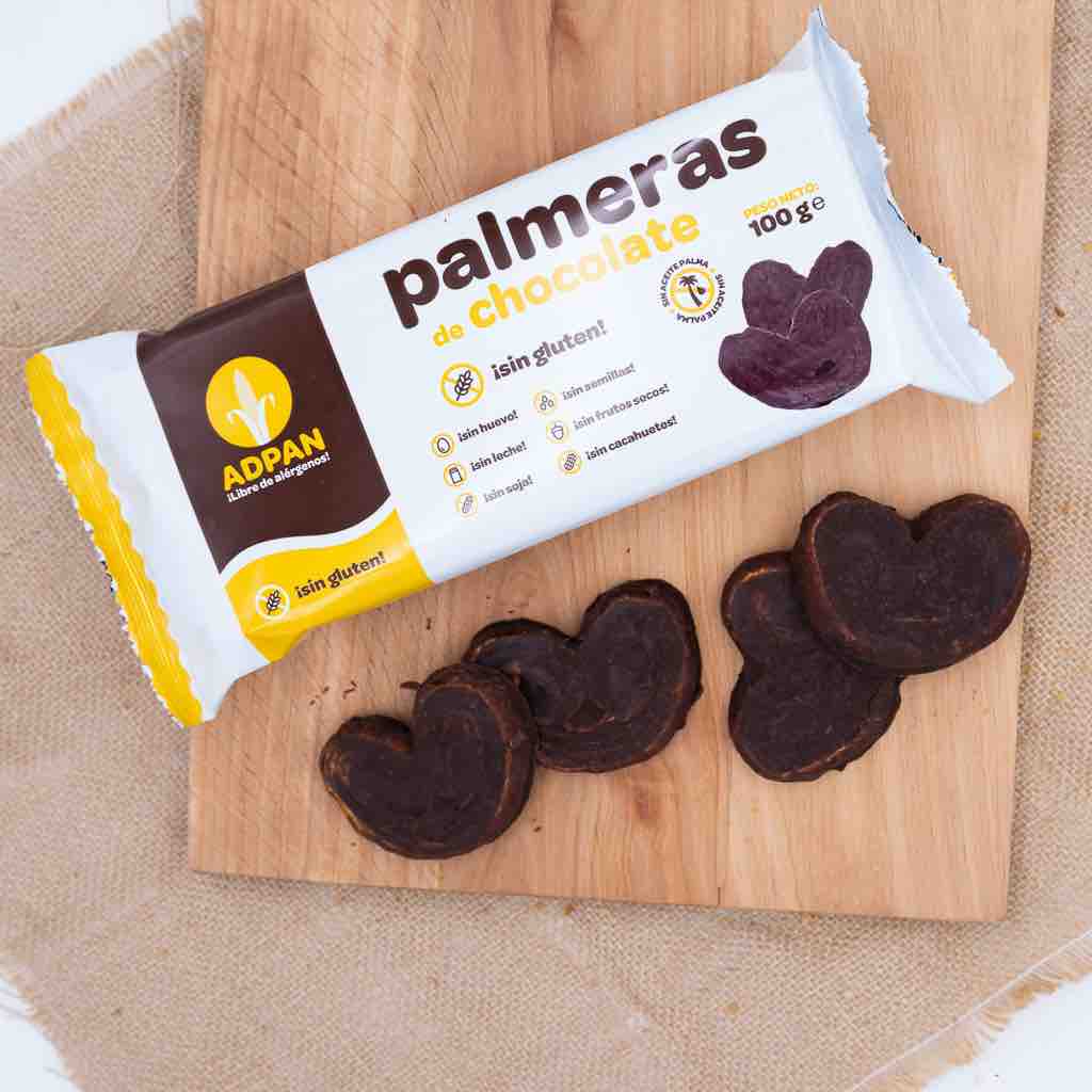 Palmeras de chocolate 100g – ADPAN